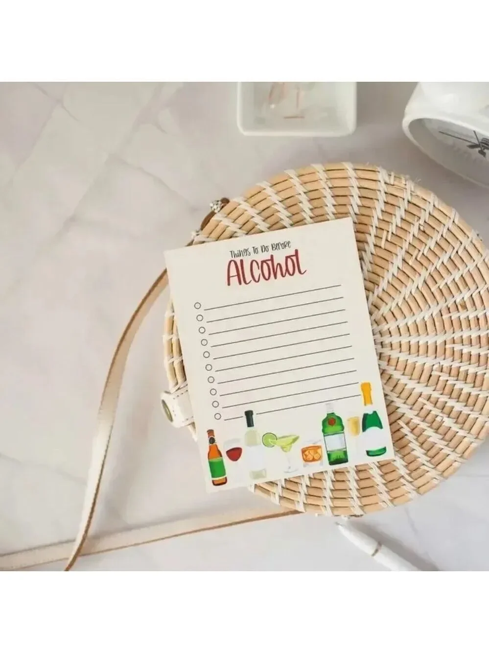Office | 5 Things To Do Before Alcohol Notepad | Poshmark